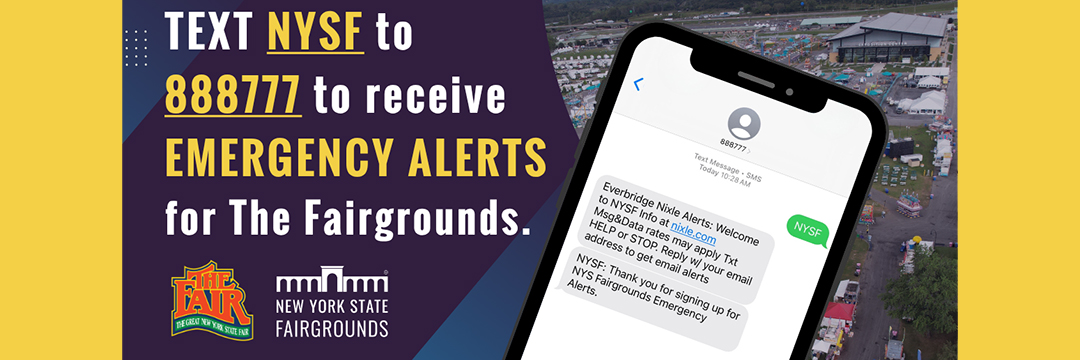 The Great New York State Fair Launches Fairgrounds Alert System for ...